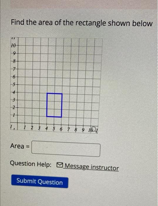 Solved Find the area of a square with corner points at | Chegg.com