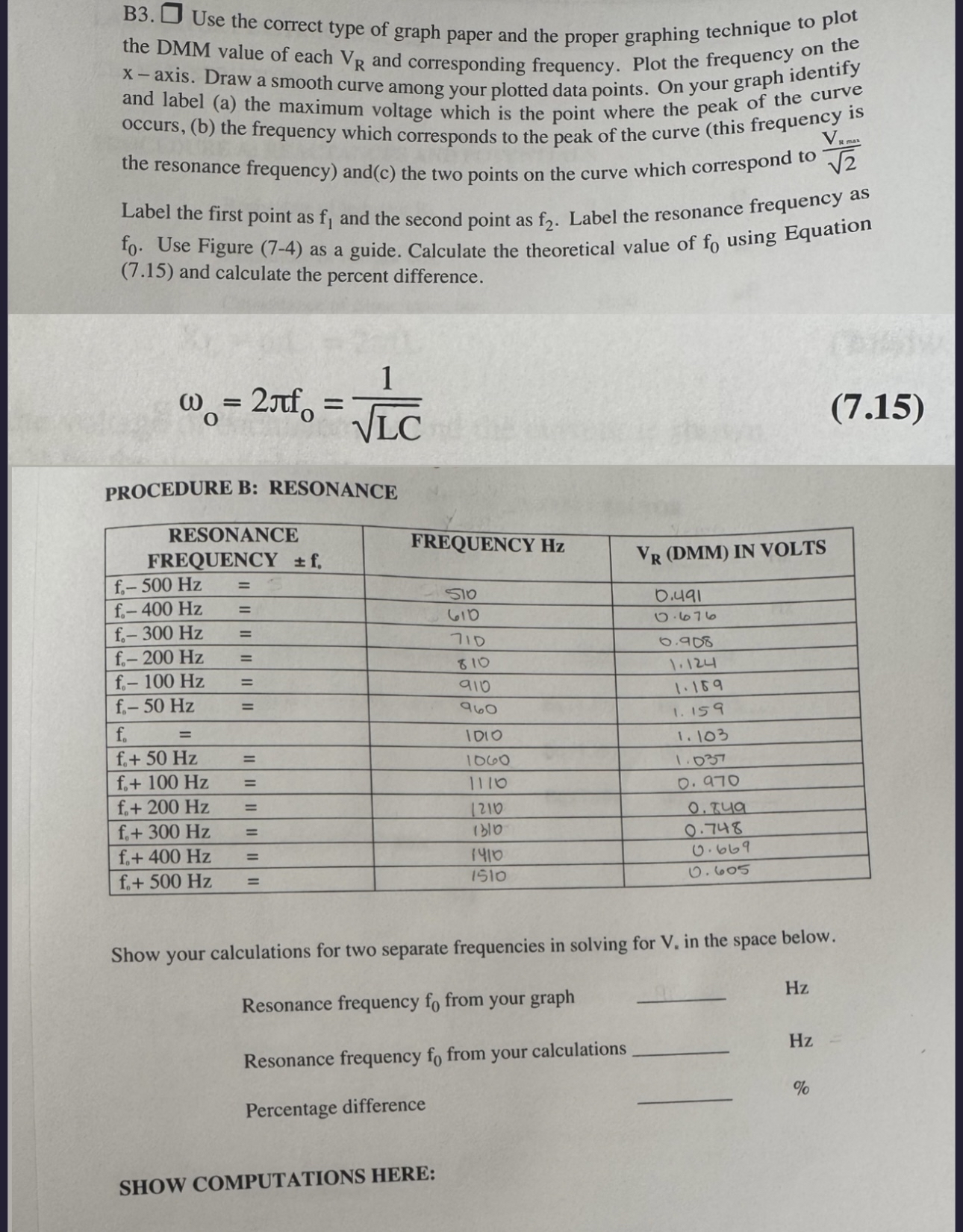 Solved please answer all parts and make sure you show all | Chegg.com
