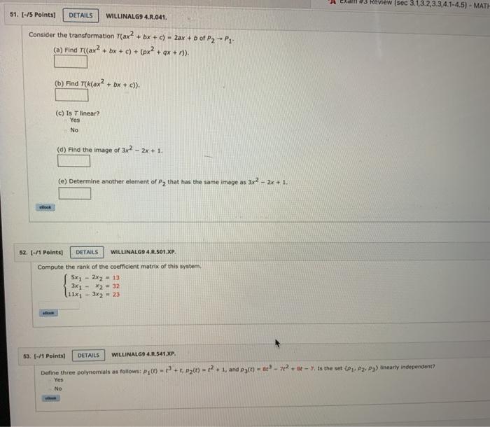 Solved Alam 3 Review (sec 3.1.3.2.3.3.4.1-4.5) - MATH 51. | Chegg.com Solved Alam 3 Review (sec 3.1.3.2.3.3.4.1-4.5) - MATH 51. | Chegg.com