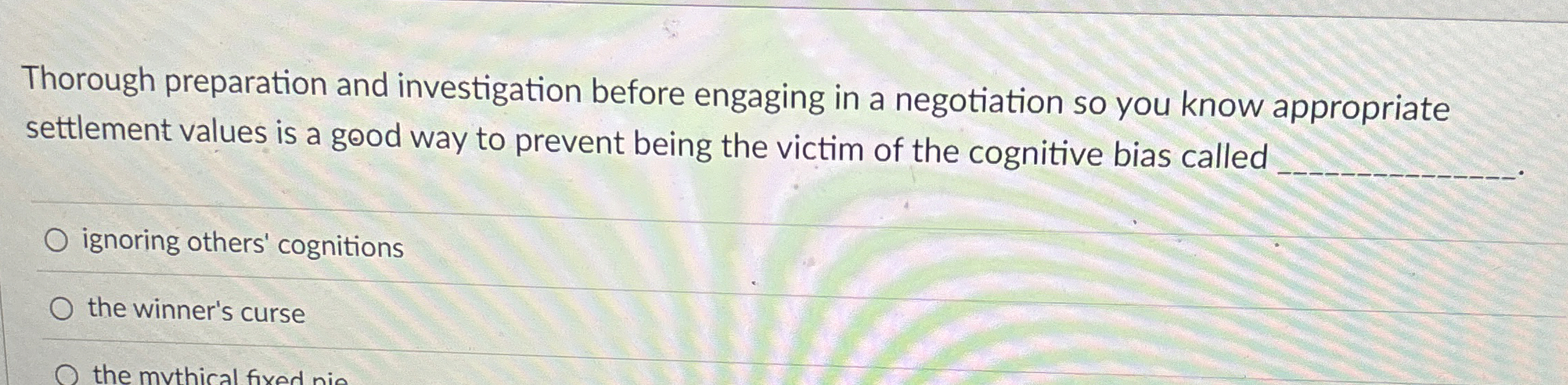Solved Thorough preparation and investigation before | Chegg.com