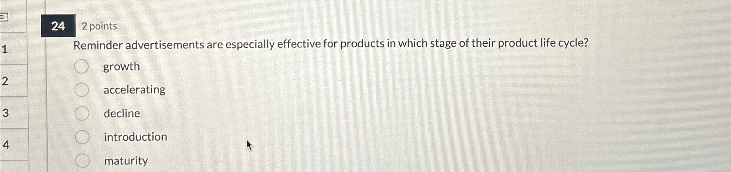 Solved 242 ﻿pointsReminder advertisements are especially | Chegg.com