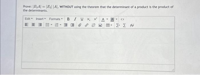 Solved suppose A is a 4x4 matrix let E1= let E2 be the | Chegg.com