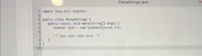 Solved (1) Prompt the user for a string that contains two | Chegg.com