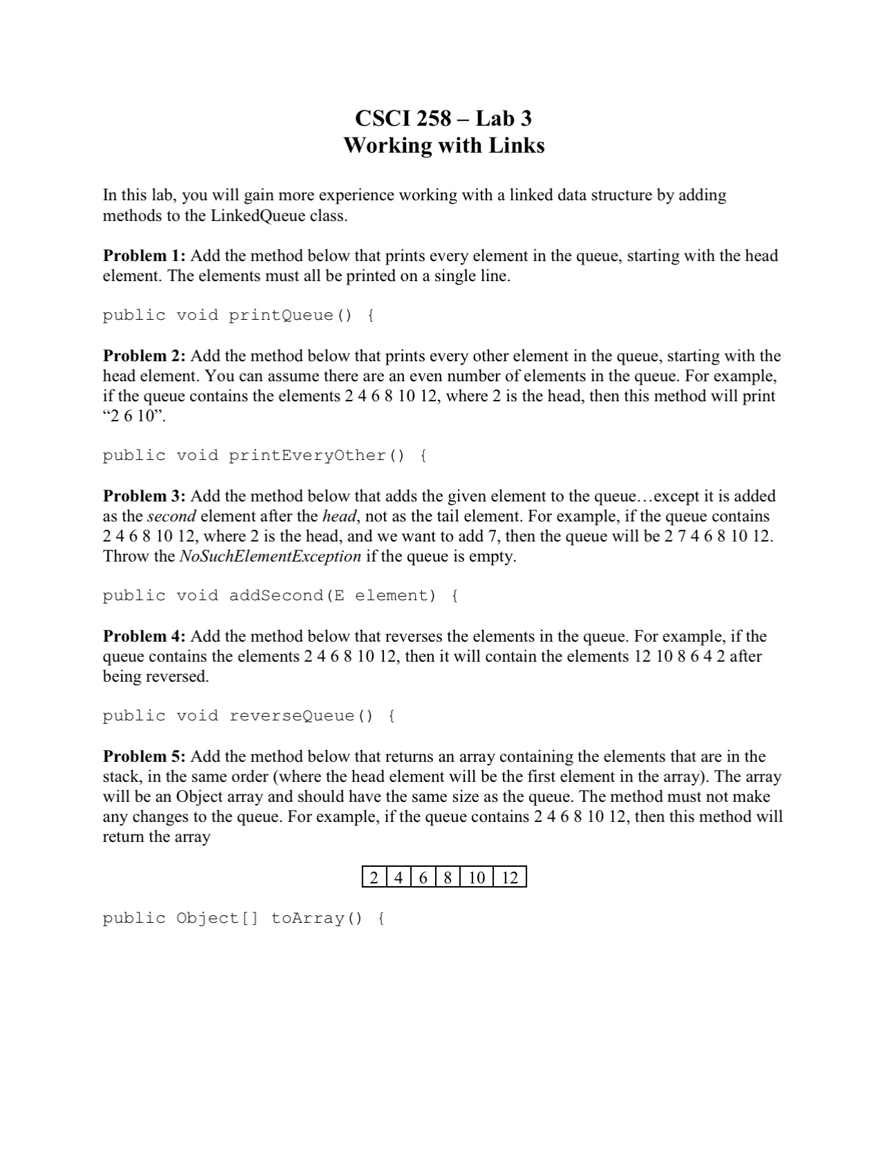 Solved CSCI 258 - ﻿Lab 3Working with LinksIn this lab, you | Chegg.com
