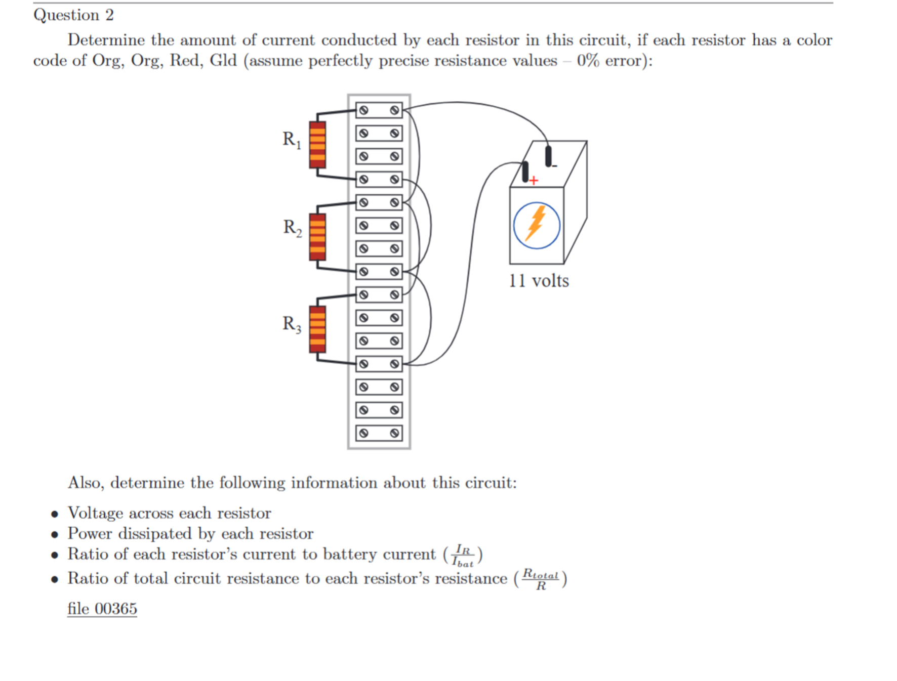 Solved Question 2Determine the amount of current conducted | Chegg.com
