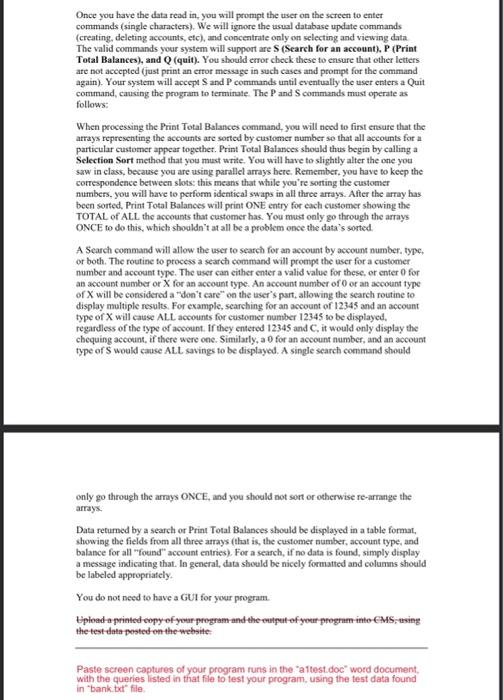 Solved In this assignment, you will write a very simple data | Chegg.com