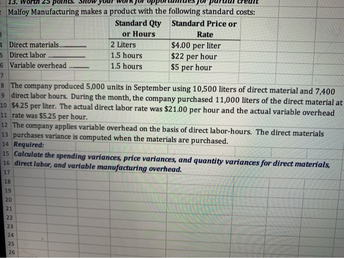 Solved 25 points. Show your WIR JUF Uppurunues jur purlui | Chegg.com