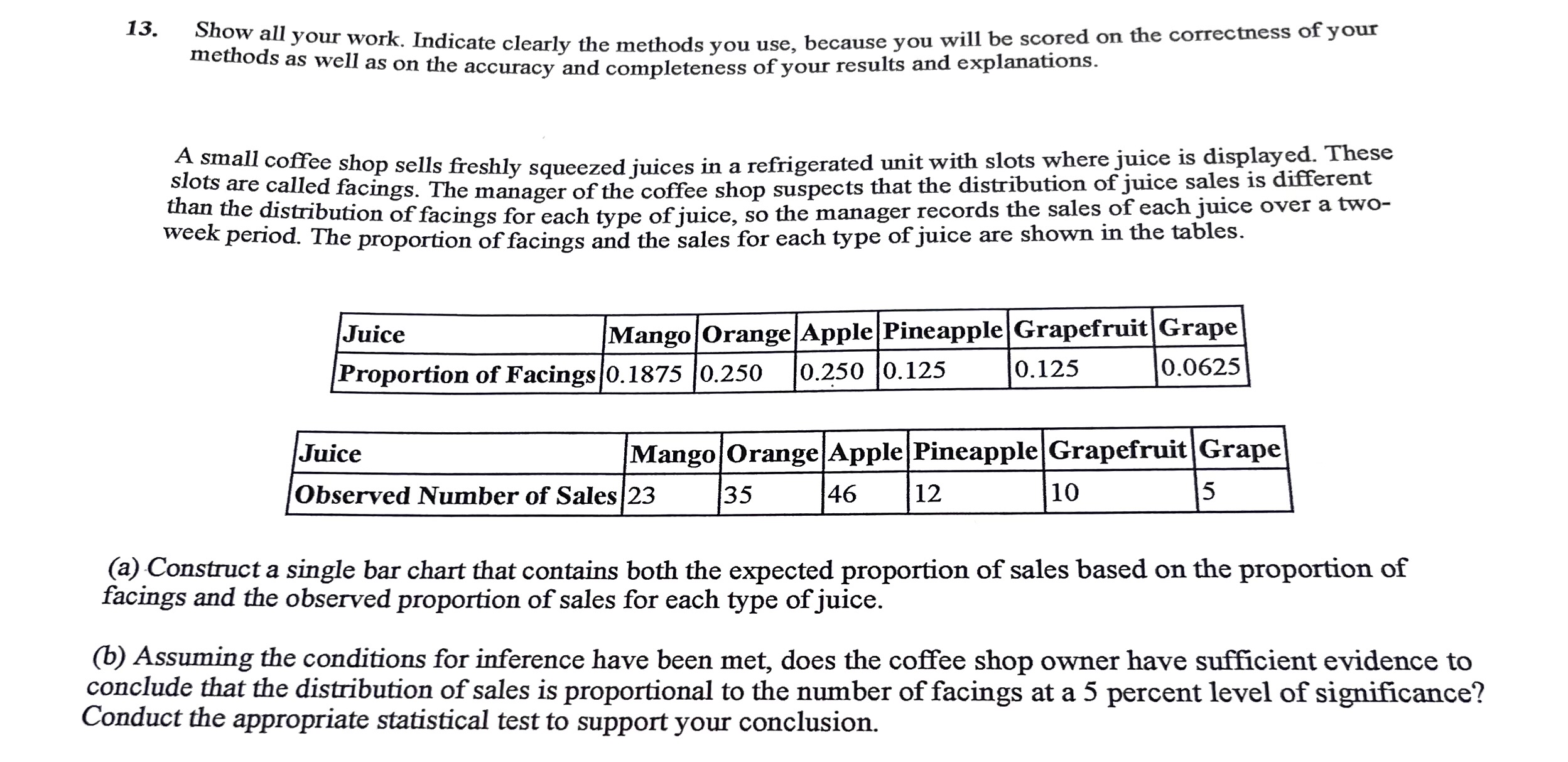 Solved Show all your work. Indicate clearly the methods you | Chegg.com