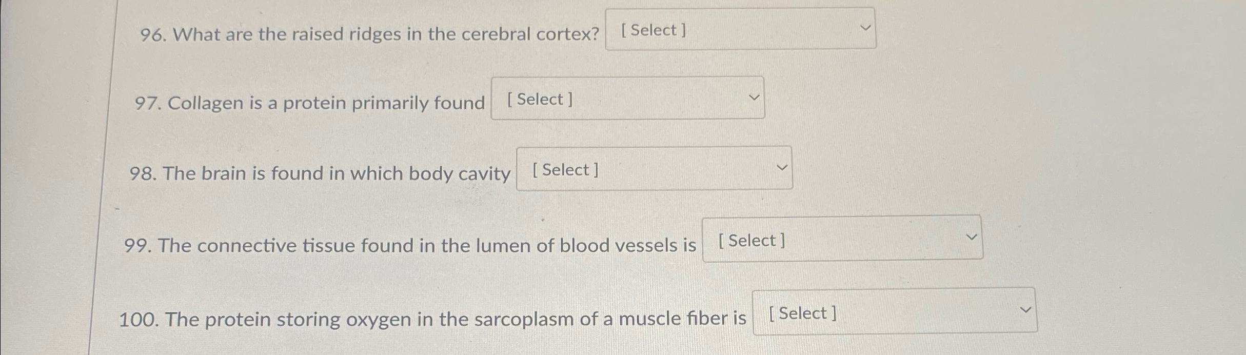 Solved What are the raised ridges in the cerebral | Chegg.com