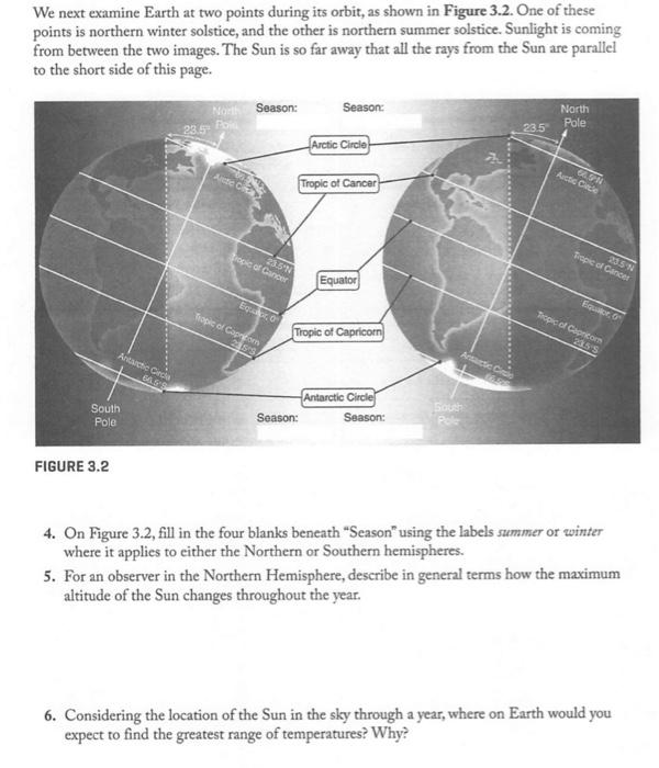Every day, the Sun reaches a maximum altitude above | Chegg.com