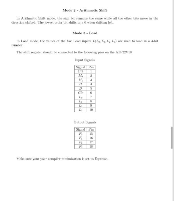 Solved 8 Shift Registers in a PLD Introduction In digital | Chegg.com
