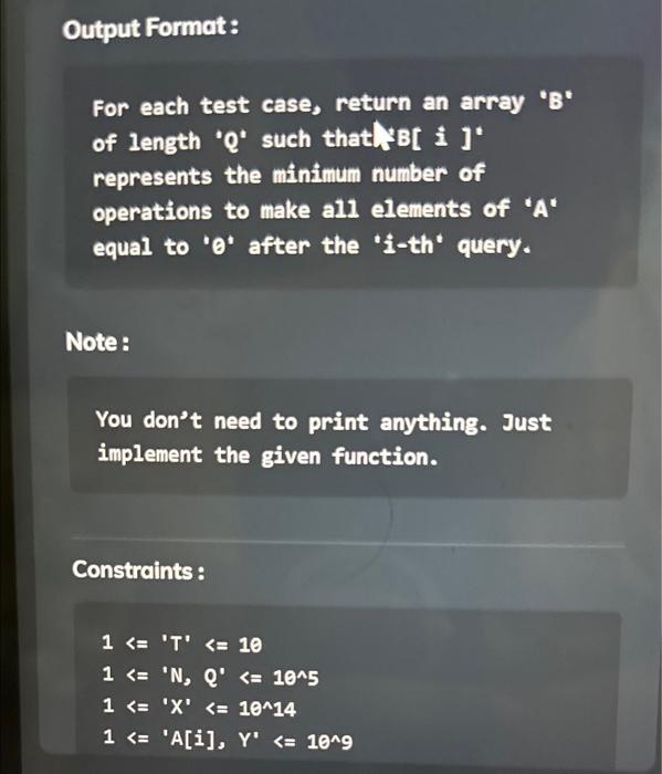 Solved Problem Statement ReportAn issue You are given an | Chegg.com