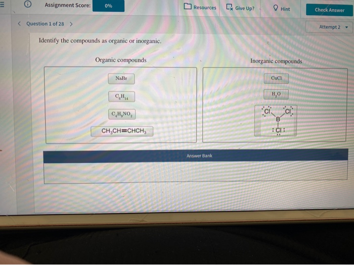 Solved Assignment Score: 0% Resources De Give Up? Hint Check | Chegg.com