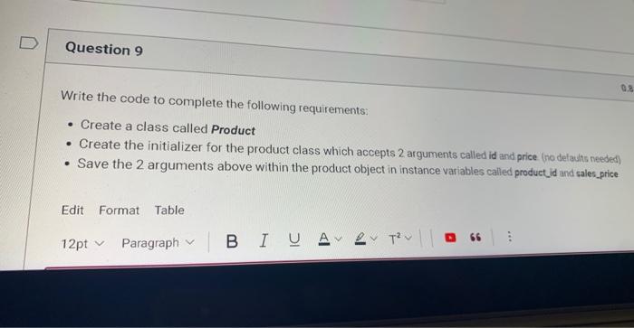 Solved Write the code to complete the following | Chegg.com