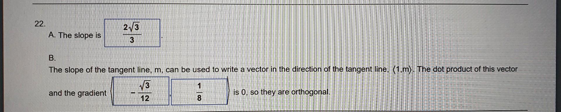 Solved 22) I am providing the correct answer I want you to | Chegg.com