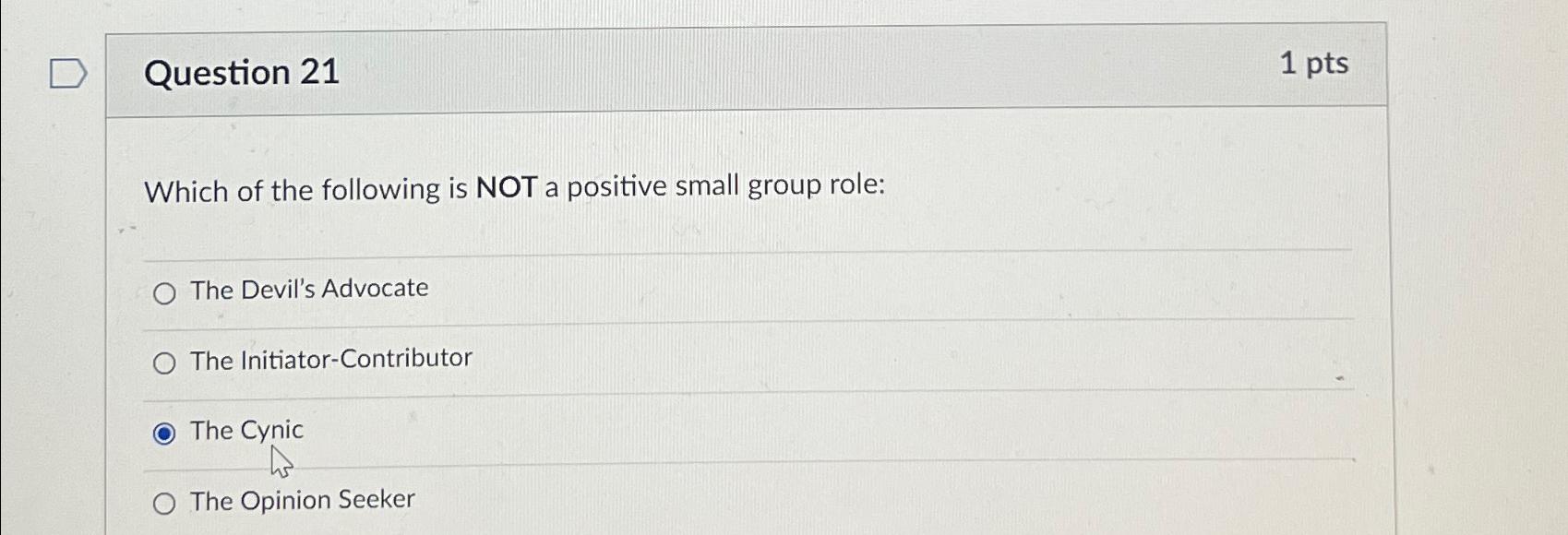 Solved Question 211 ﻿ptsWhich of the following is NOT a | Chegg.com