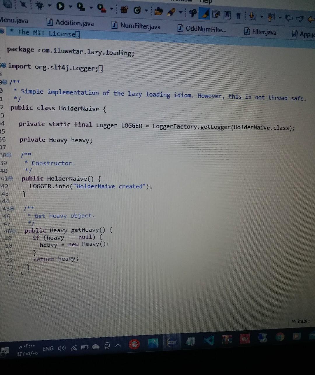 Cow Help Menu.java Addition.java NumFilter.java | Chegg.com