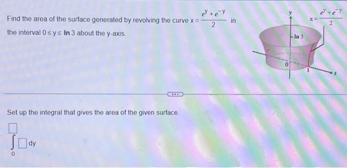 Solved Find the area of the surface generated by revolving | Chegg.com