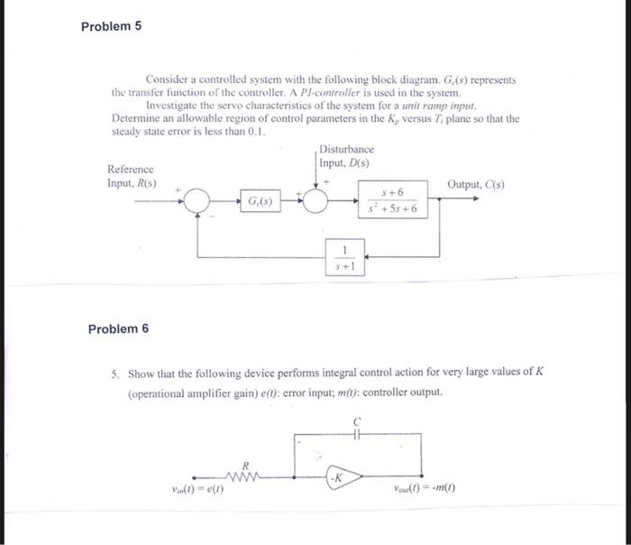 Solved MAK 305 SYSTEM DYNAMICS AND CONTROL Homework 3 Due on | Chegg.com
