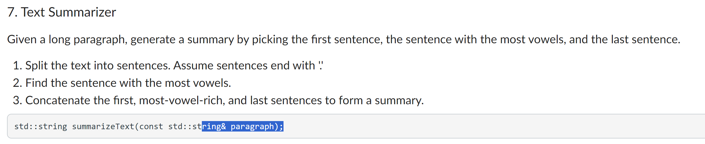 Solved // ﻿Splits a string into a vector of strings based on | Chegg.com