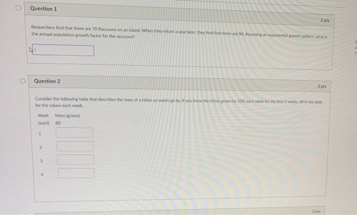 Solved U Question 1 2 pts Researchers find that there are 70 | Chegg.com