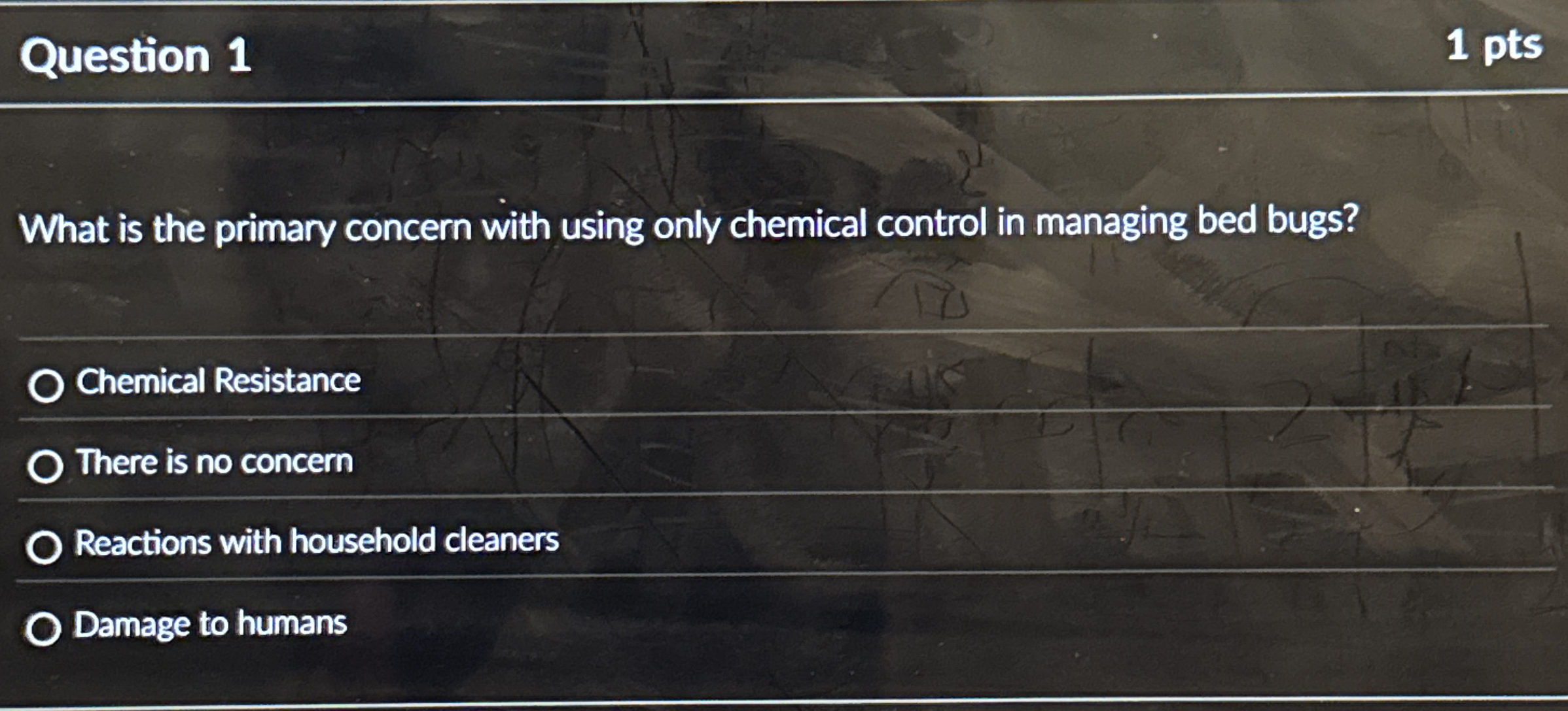 Solved Question 11 ﻿ptsWhat is the primary concern with | Chegg.com