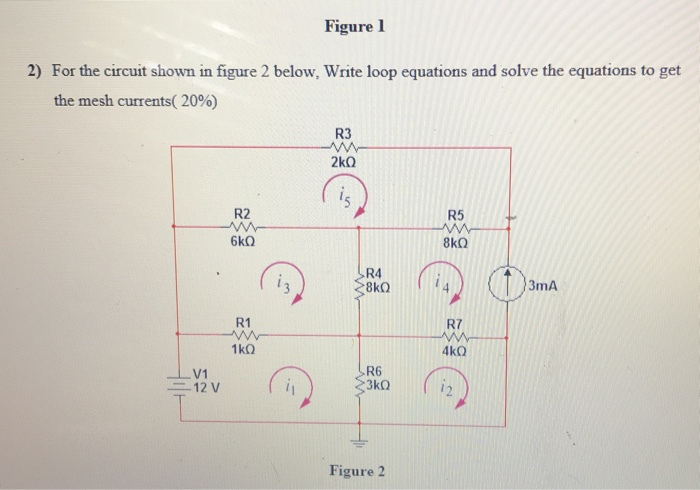 Solved Solve the following problems neatly. Use mesh | Chegg.com