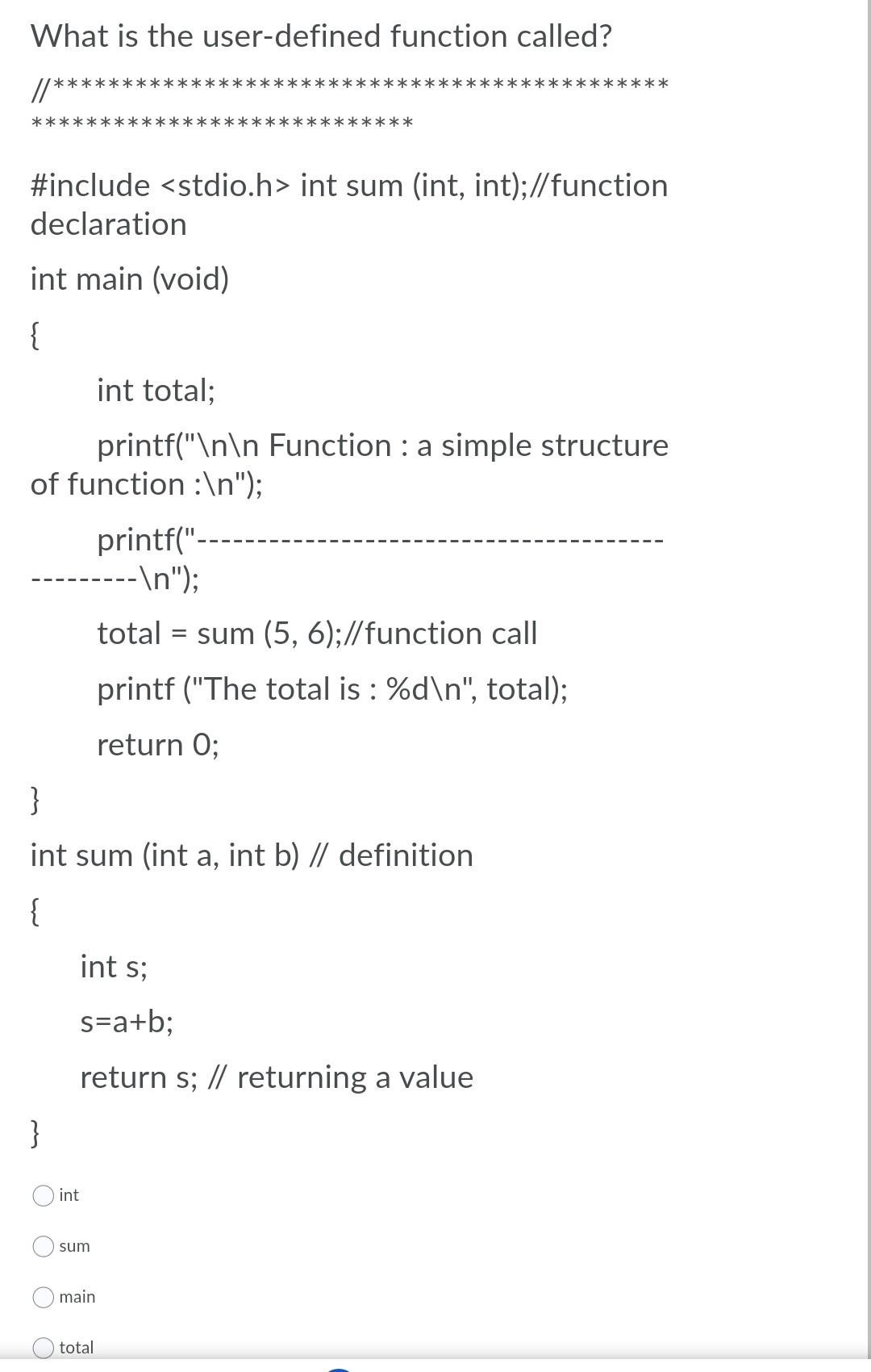 Solved Exit Ticket: Write your OWN program that calls upon | Chegg.com