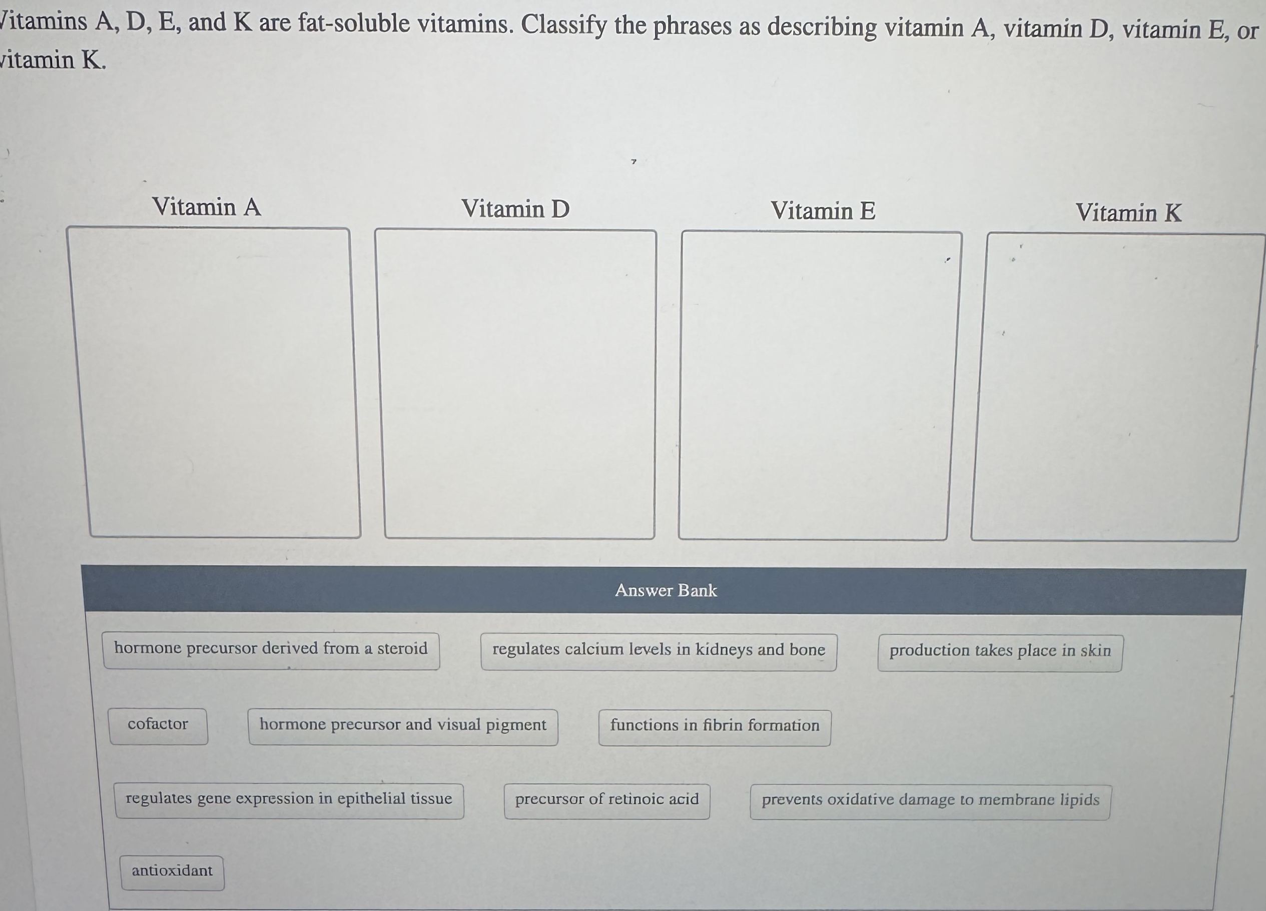 High Quality SOLUTION Jitamins A,D,E, ﻿and K are fat-soluble vitamins. | Chegg.com