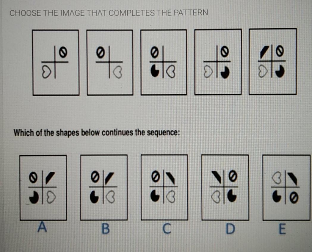 Solved CHOOSE THE IMAGE THAT COMPLETES THE PATTERN XXX ? | Chegg.com