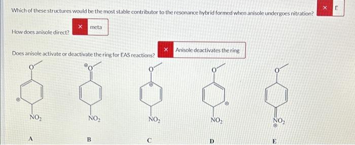 Solved Which of these structures would be the most stable | Chegg.com