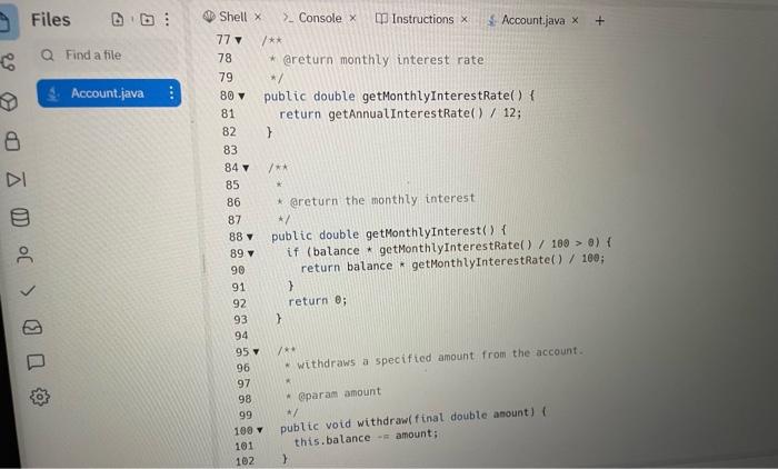 Solved in java .i have to solve this on repl.it but i dont | Chegg.com