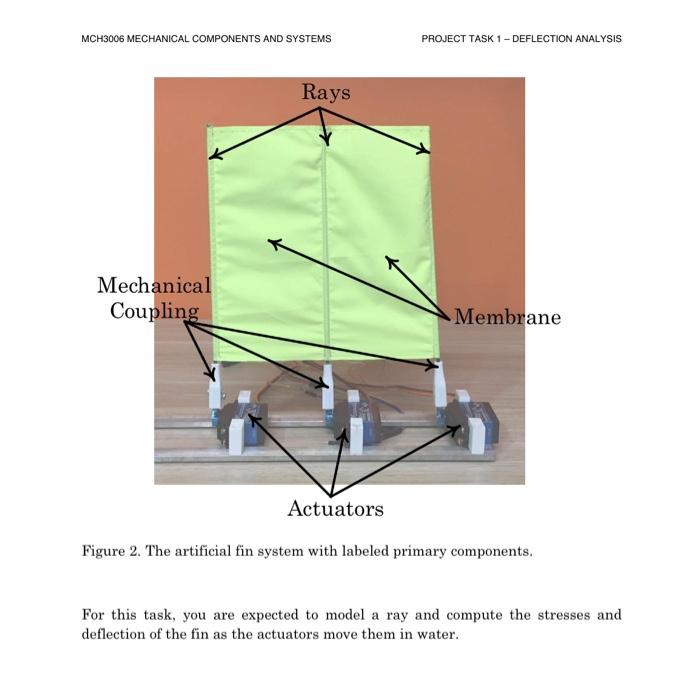 Solved HOMEWORK 1: LOAD AND DEFLECTION ANALYSIS OF FIN RAY | Chegg.com