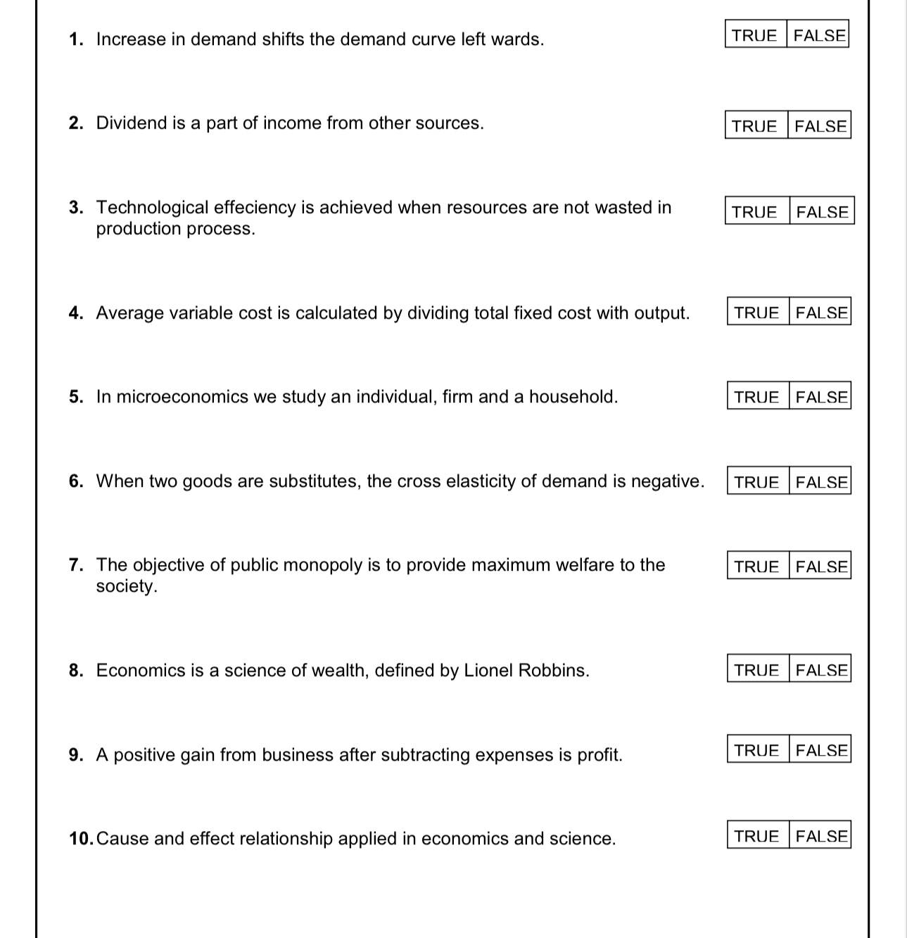 Solved Increase in demand shifts the demand curve left | Chegg.com