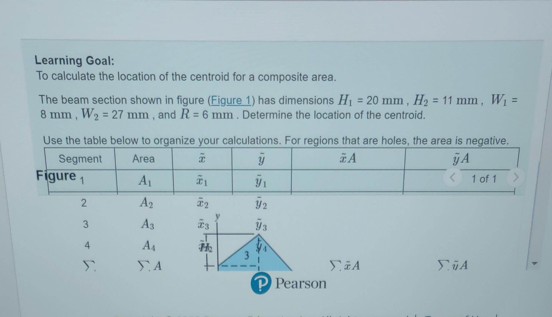 Solved Learning Goal: To calculate the location of the | Chegg.com