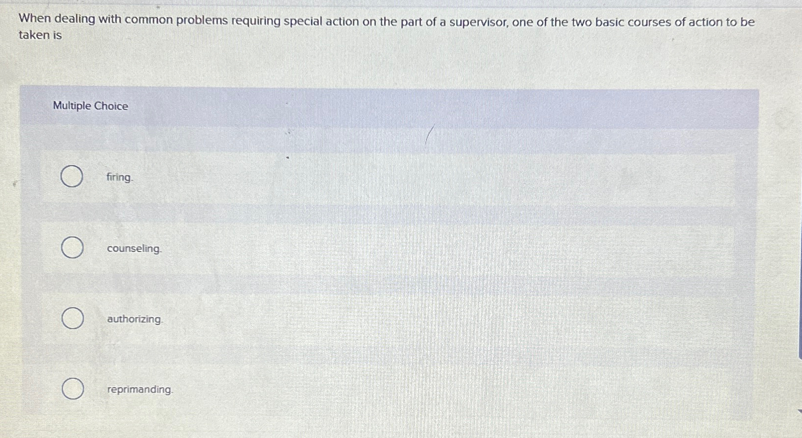Solved When dealing with common problems requiring special | Chegg.com