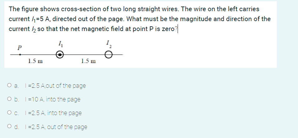Solved The figure shows cross-section of two long straight | Chegg.com
