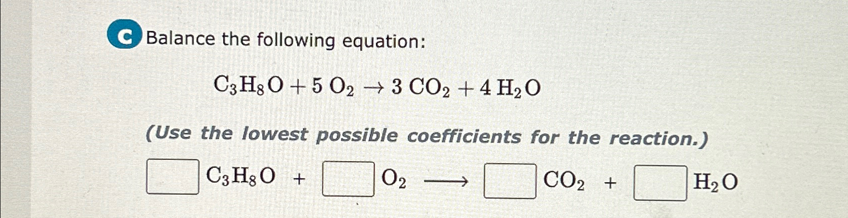 Solved Balance the following | Chegg.com