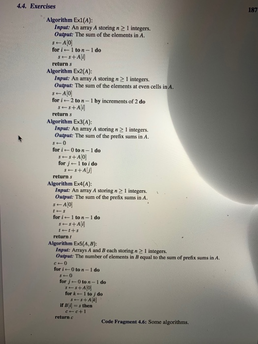 Solved Give a big-Oh characterization, in terms of n, of the | Chegg.com