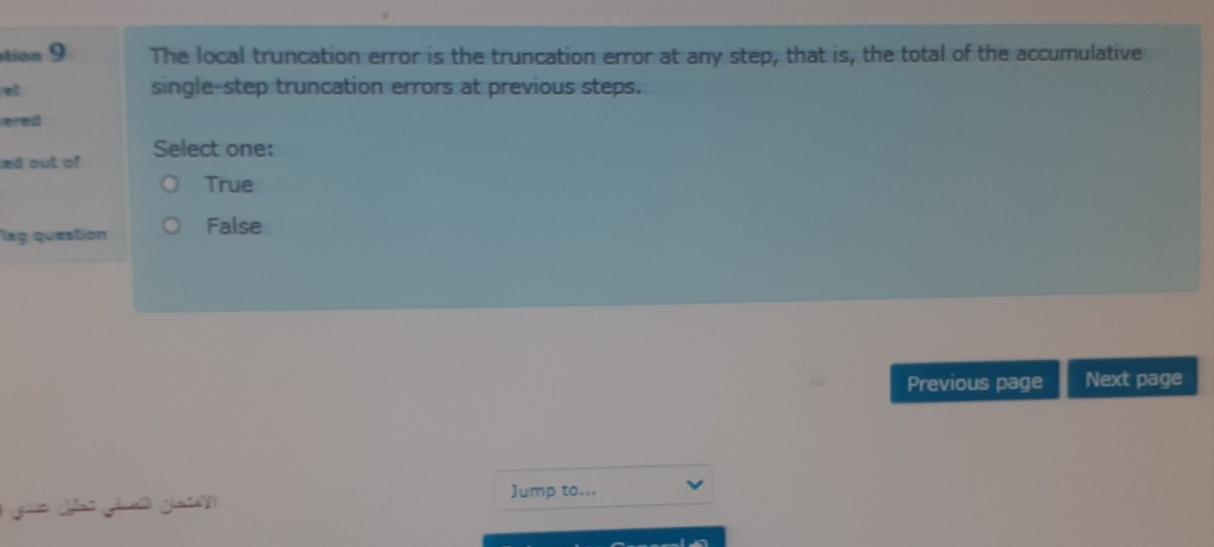 Solved The local truncation error is the truncation error at | Chegg.com