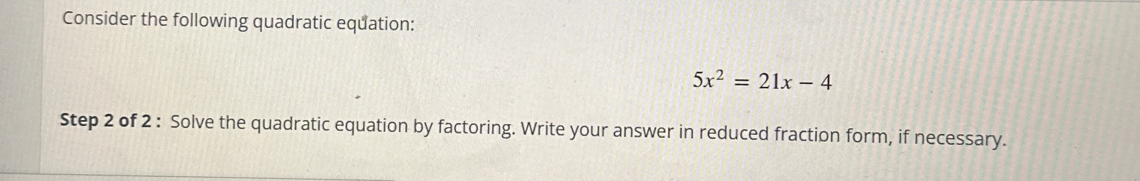 Solved Consider the following quadratic | Chegg.com