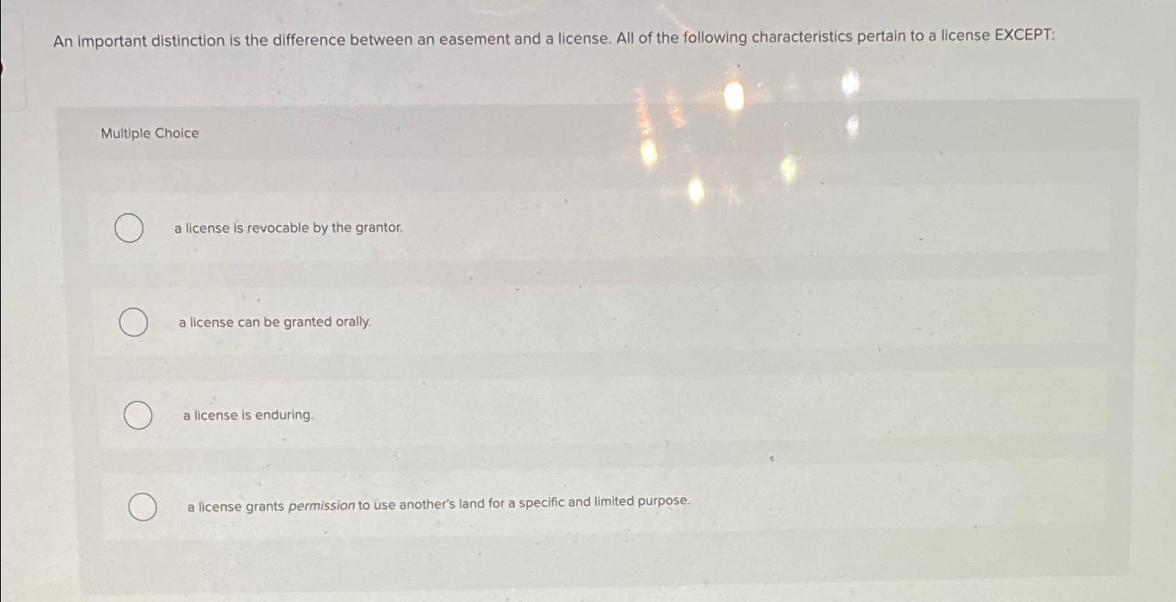 Solved An important distinction is the difference between an | Chegg.com