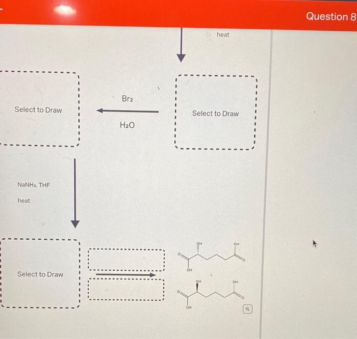 Solved 1. Hg(OAc)2,H2O Select to DrawQ1 Please select a | Chegg.com