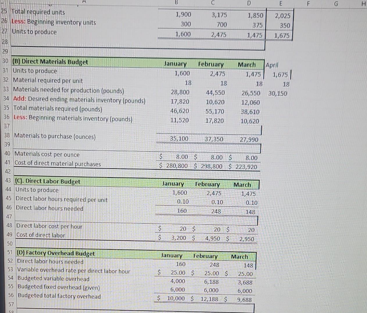 Solved please double check my work and if wrong p lease | Chegg.com