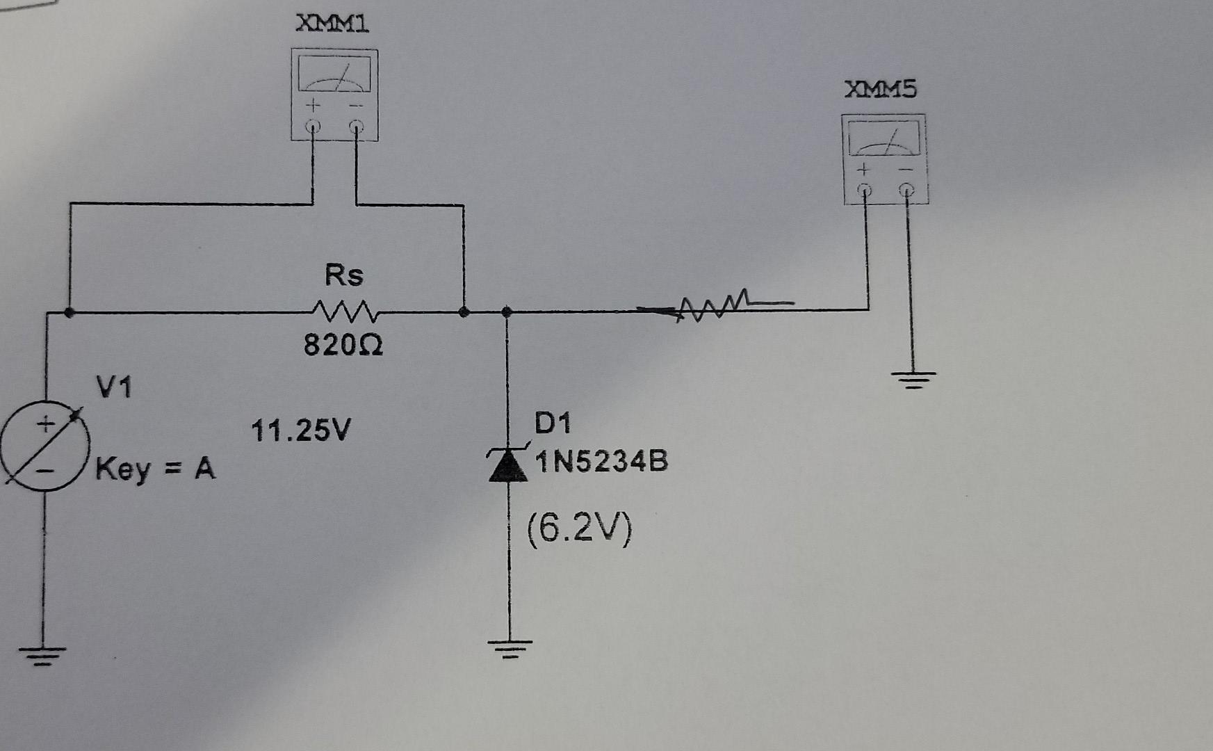 XMM1 XMM5 + Rs AAM 82002 V1 6 Oke 11.25V =A D1 1 | Chegg.com