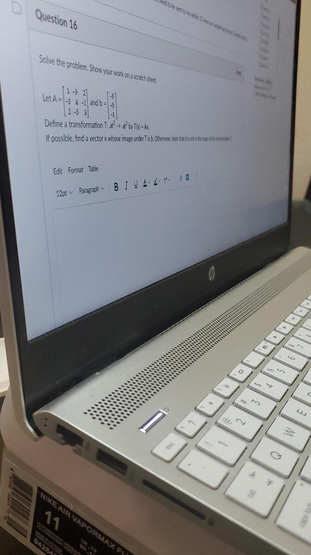 Solved Solve the problem. Show your work on a scratch sheet. | Chegg.com