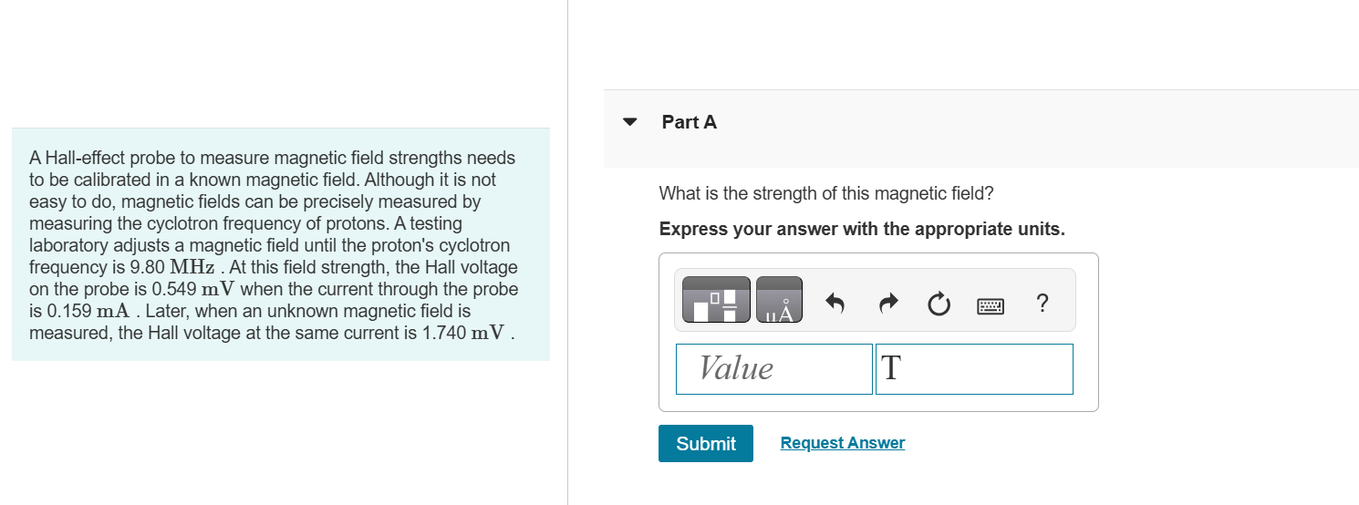 Solved A Hall-effect probe to ﻿measure magnetic field | Chegg.com