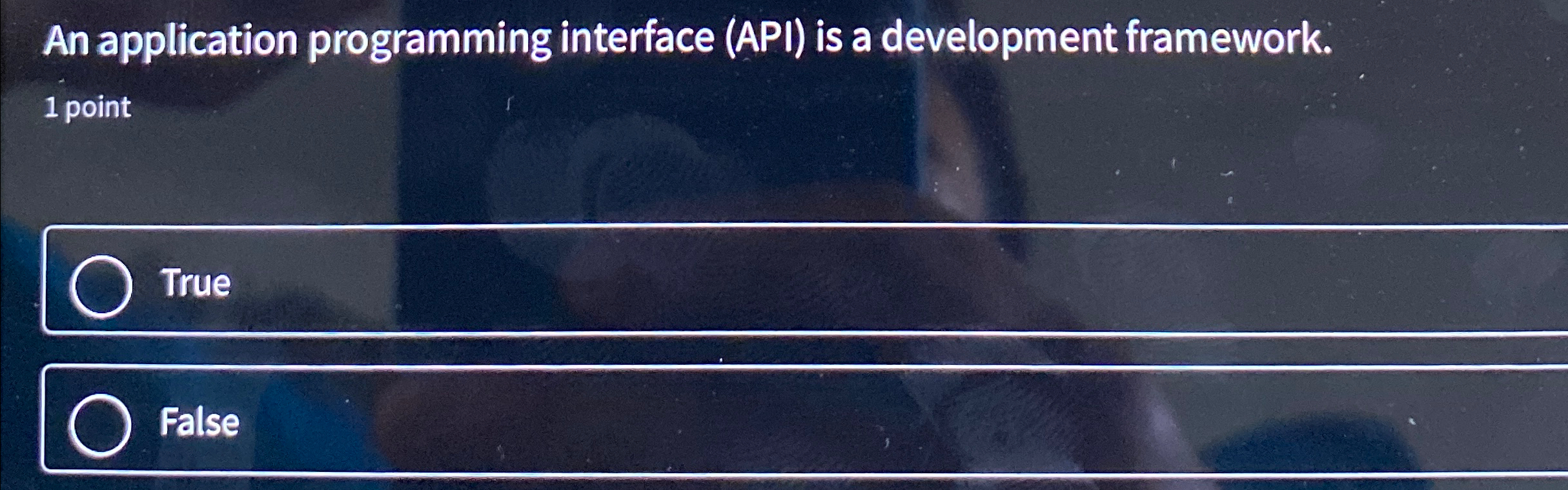 Solved An application programming interface (API) ﻿is a | Chegg.com