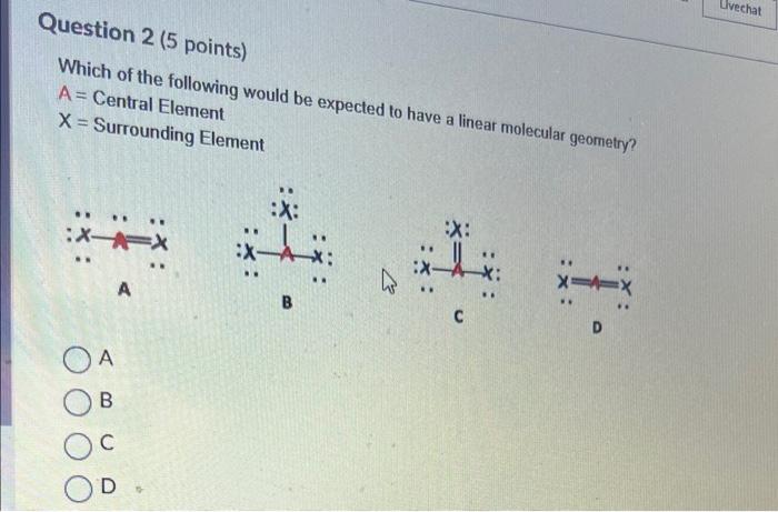 Solved Question 2 ( 5 points) Which of the following would | Chegg.com
