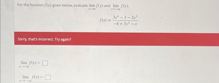 Solved For the function f(x) given below, evaluate | Chegg.com Solved For the function f(x) given below, evaluate | Chegg.com